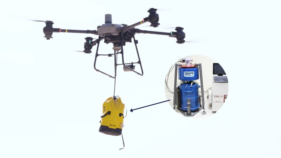 Drone Delivery FlyCart 30 Antar Alat Survei ke Lokasi Terpencil